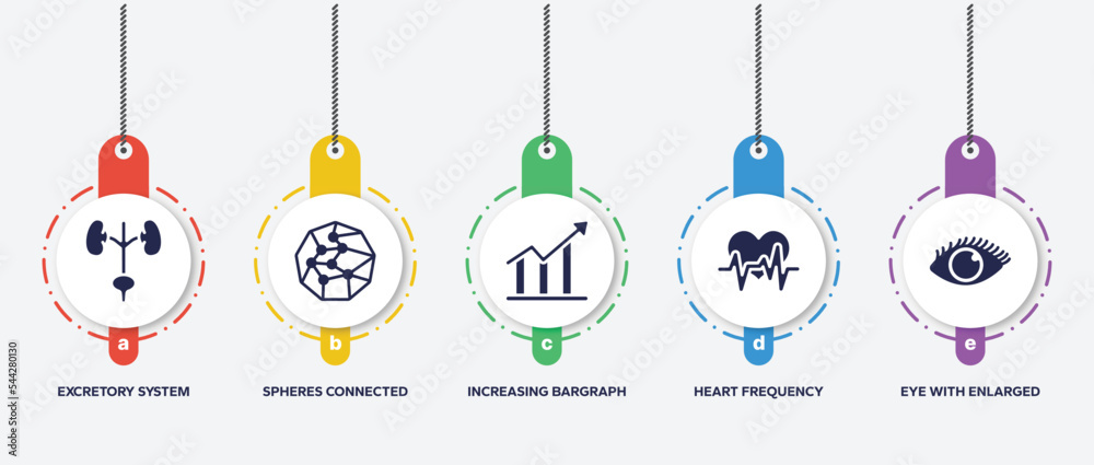 infographic element template with body parts filled icons such as ...
