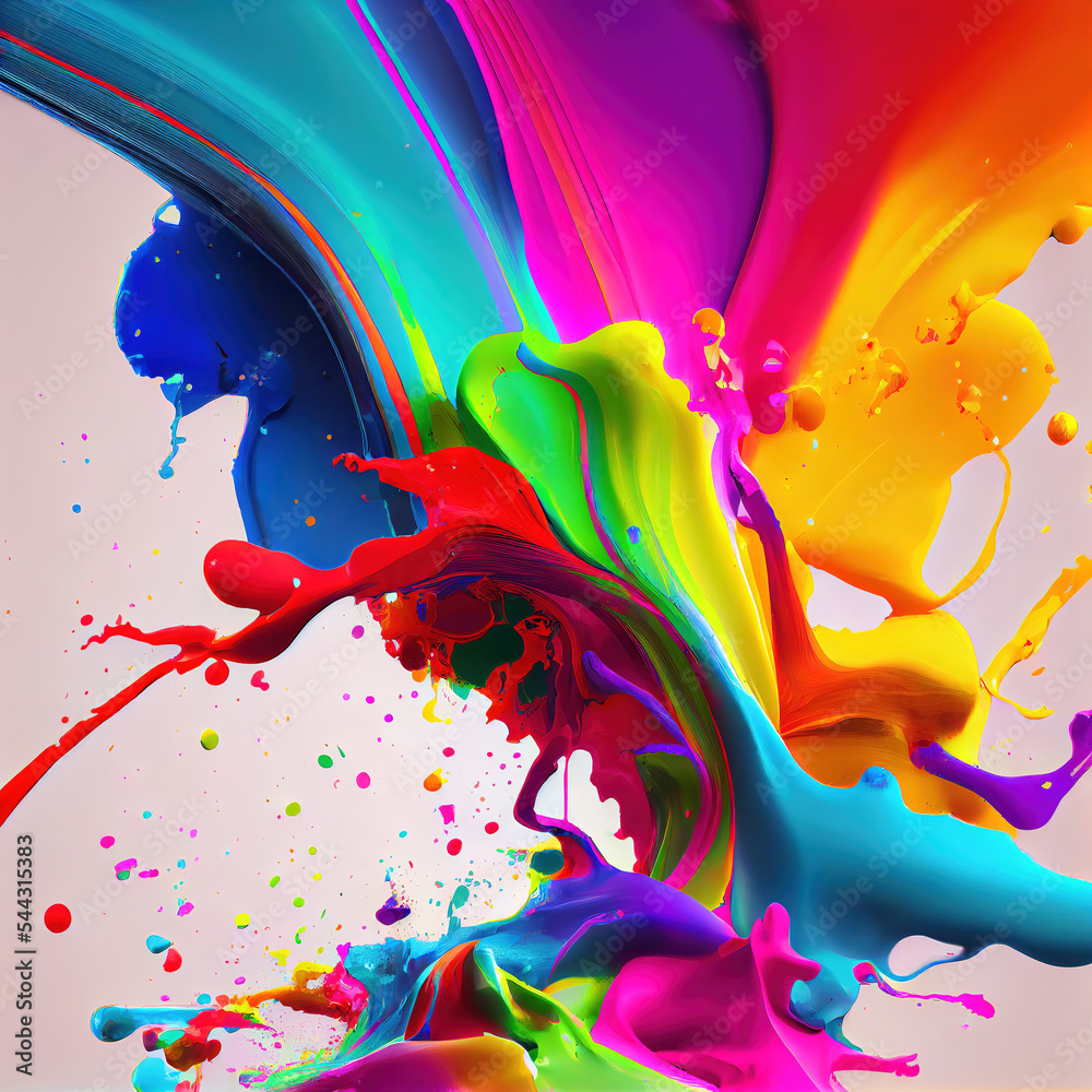Paint splatter background store