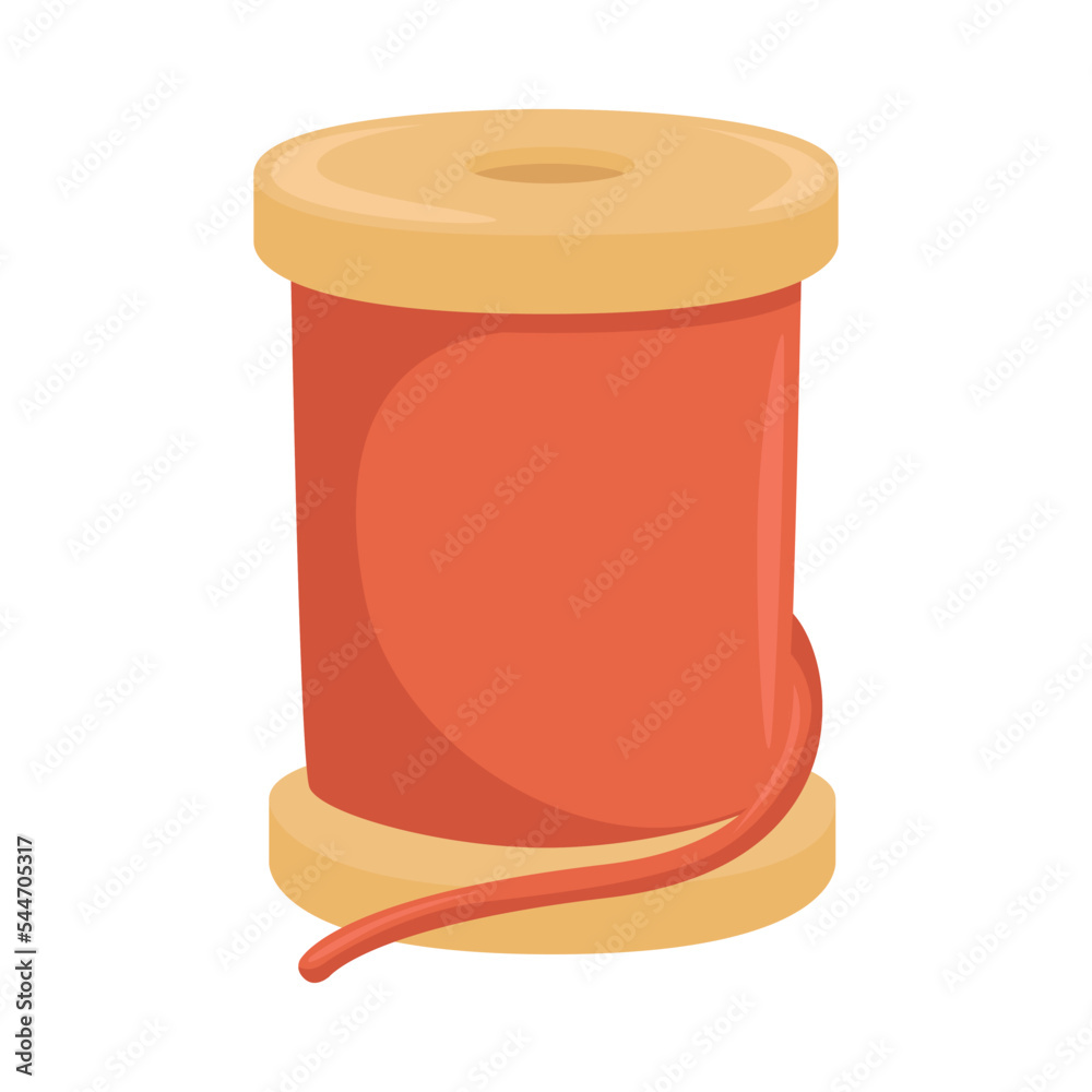 Thread Sign Emoji Icon Illustration. Sewing Vector Symbol Emoticon ...