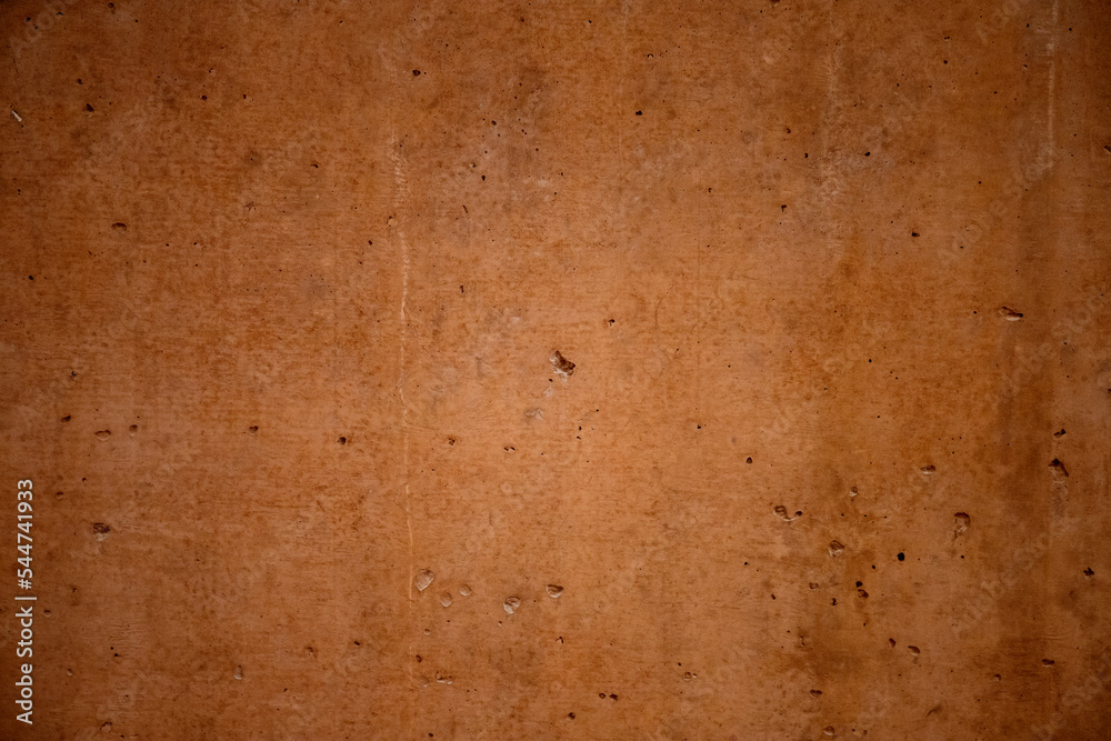 Rustic texture, rammed earth wall "Taipa de Pilão". Background ...