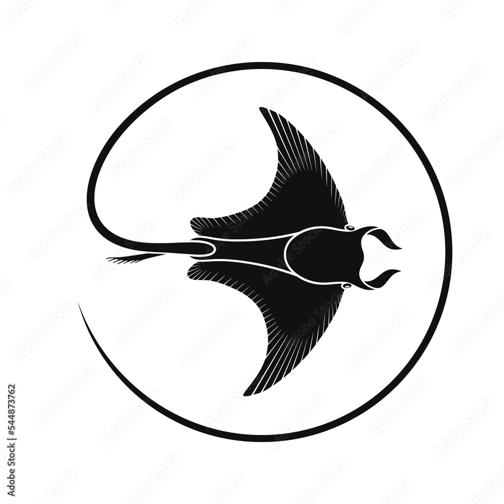 Stingray Png Format With Transparent Background Stock Illustration ...