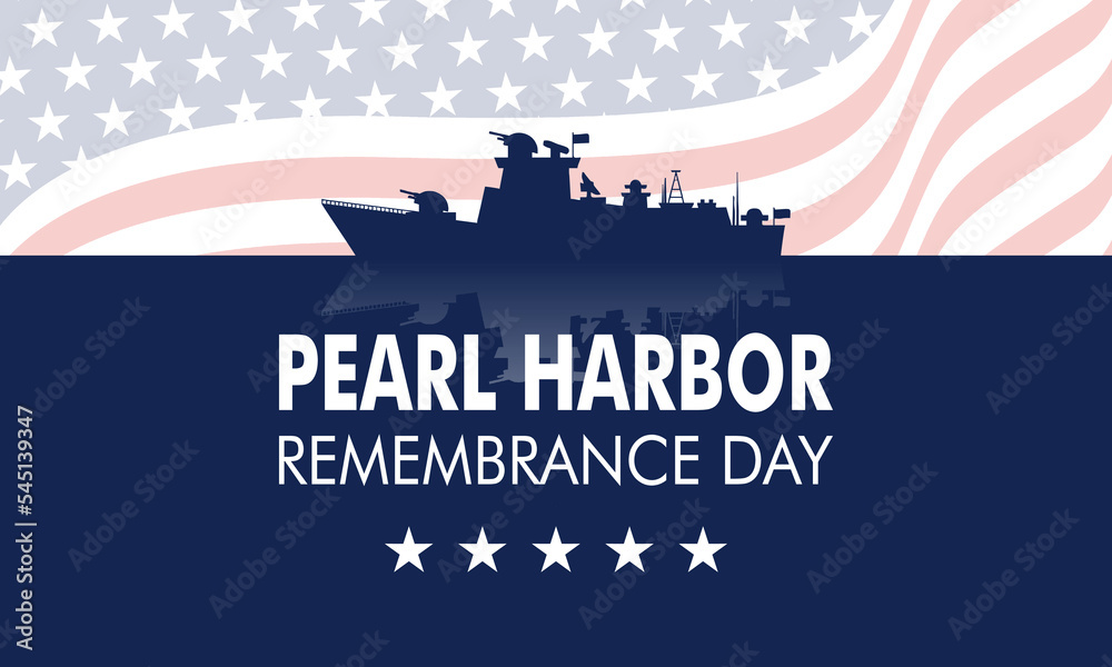National Pearl Harbor Remembrance Day. December 7. Holiday concept ...