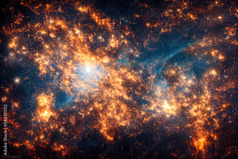 black hole, science fiction wallpaper. Beauty of deep space. Colorful ...