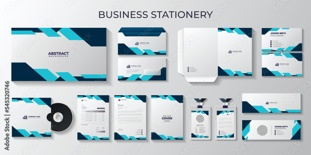 professional business stationery and identity, branding, Presentation ...