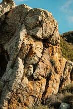 Yellow Rocky Background Free Stock Photo - Public Domain Pictures