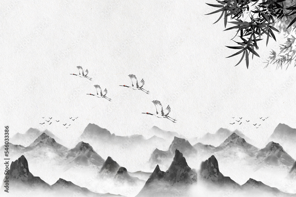 Ancient Chinese Paintings Mountains