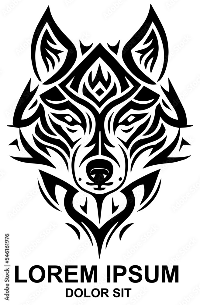 Polynesian wolf tattoo - Bronctattooaus.com