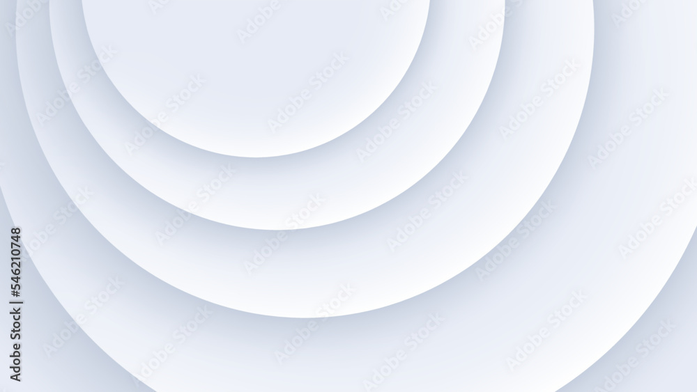Stock-Vektorgrafik „Neumorphic circular background with round wave ...