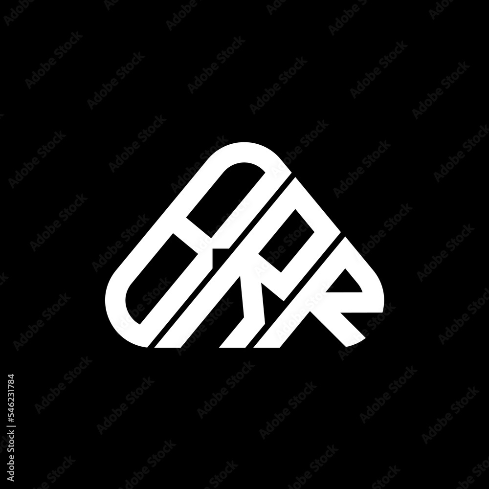 BRR letter logo creative design with vector graphic, BRR simple and ...