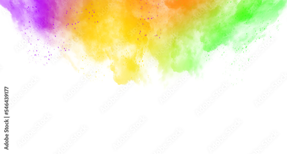 smoky colorful powder Explosion effect Stock Illustration | Adobe Stock