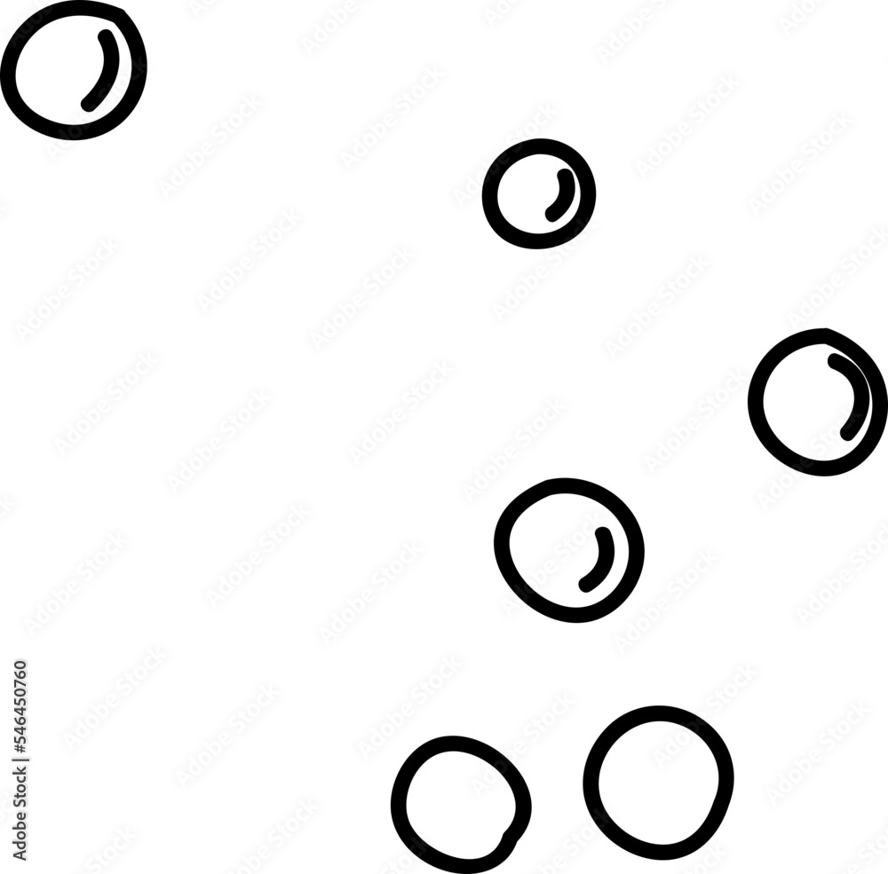 Bubble doodle vector Stock Vector | Adobe Stock