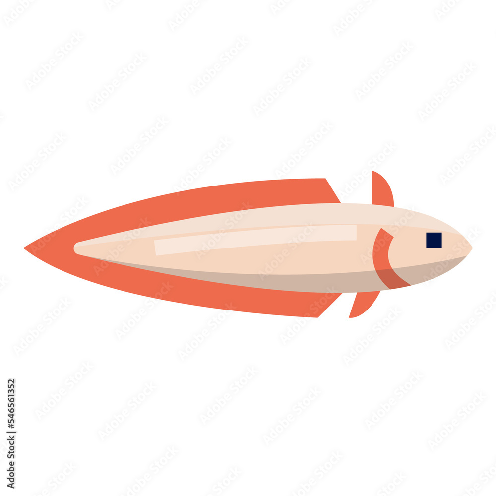 Ling fish. Transparency background Stock Illustration | Adobe Stock