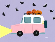 Pumpkins Vintage Illustration Free Stock Photo - Public Domain Pictures