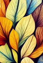 Autumn Leaves Collage Template Free Stock Photo - Public Domain Pictures