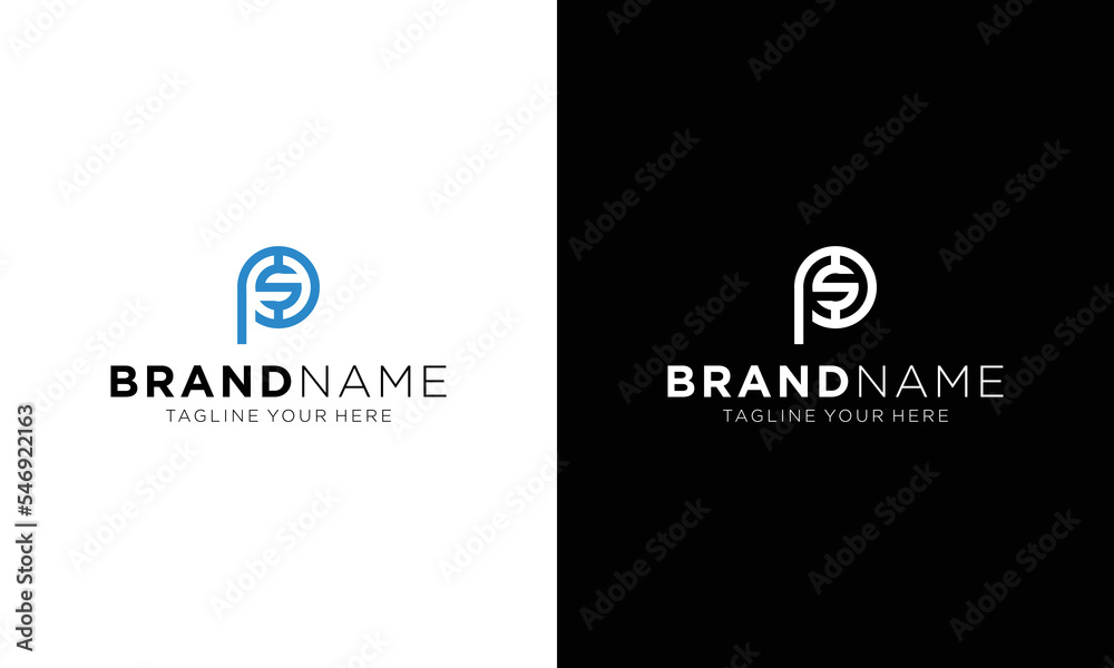 Professional and Minimalist Letter SP PS Logo Design, Editable in ... Professional and Minimalist Letter SP PS Logo Design, Editable in ...