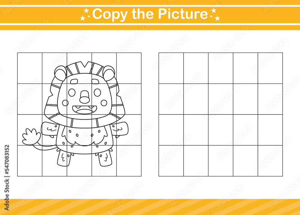 copy the picture Educational game for kindergarten and preschool ...