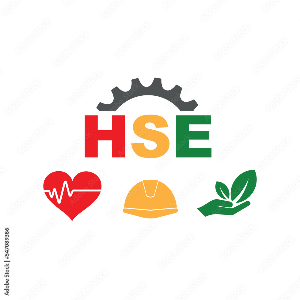 hse icons on white background Stock Vector | Adobe Stock