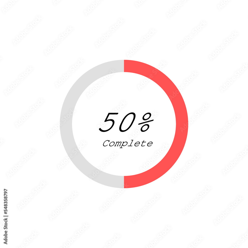 Loading bar progress icons, load sign green vector illustration. System ...
