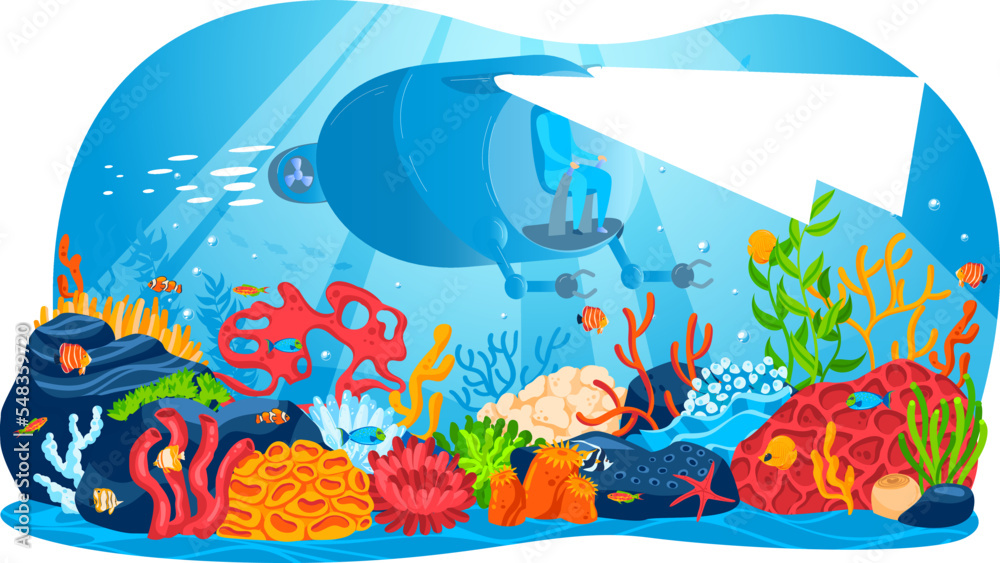 Underwater ship explorer ocean autonomous rov manipulators or robotic ...