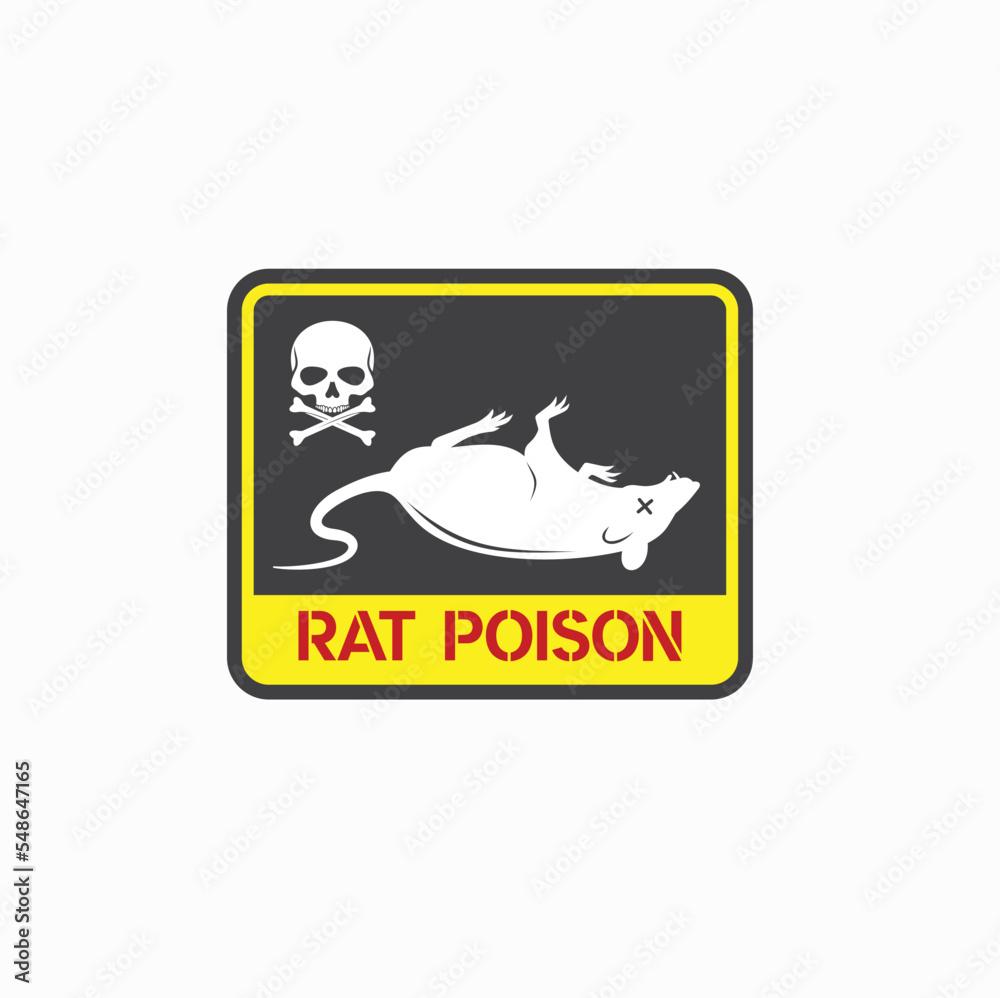 Rat Danger Zone Sign