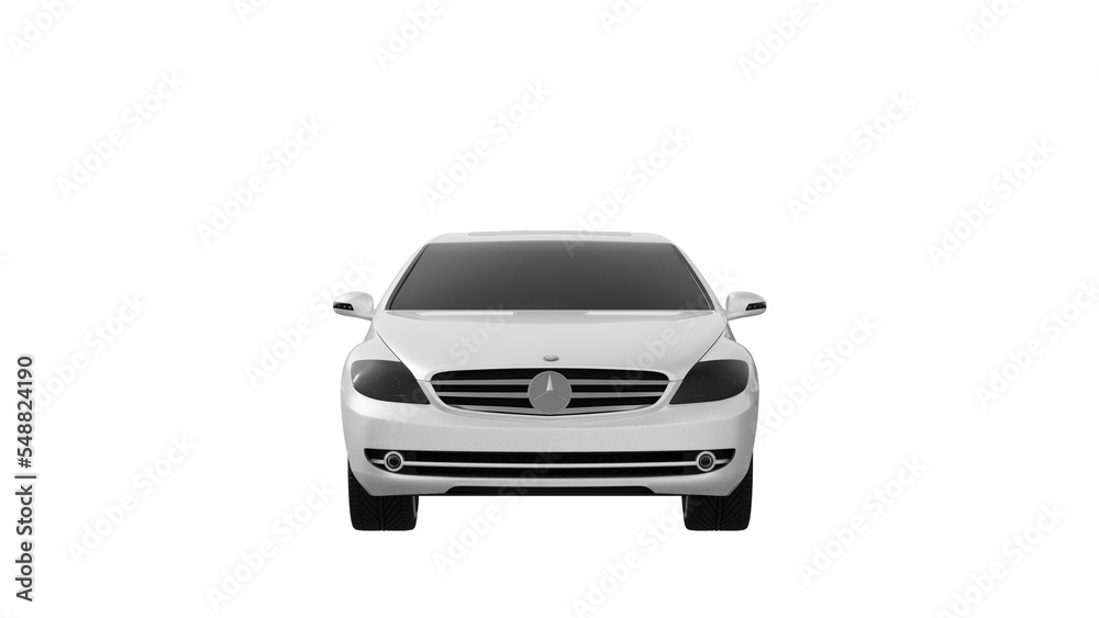 Mercedes CL 3d rendering of Mercedes Benz car on transparent PNG ...