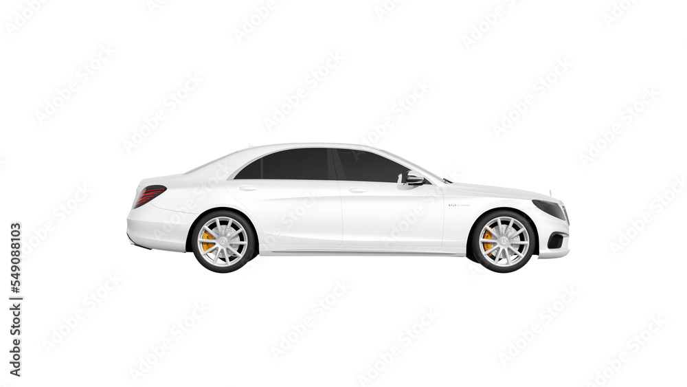 Mercedes S63 3d rendering of Mercedes Benz car on transparent PNG ...