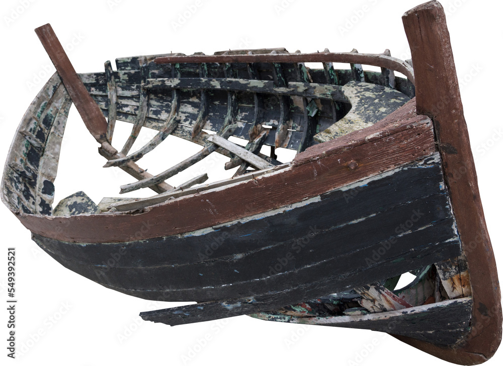 Isolated PNG cutout of a ship wreck on a transparent background Stock ...
