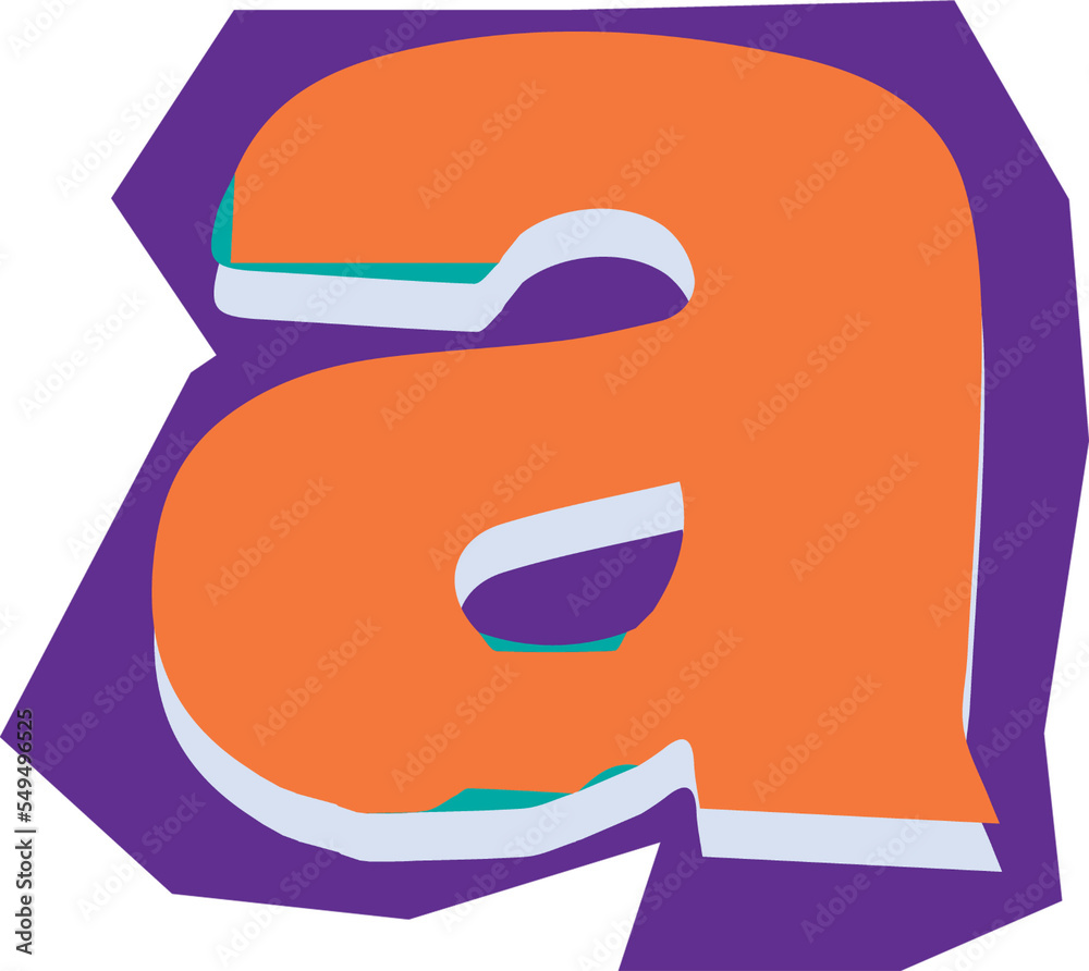 Magazine Cutout Alphabet Letter A, Ransom Note Letter A, Lowercase ...