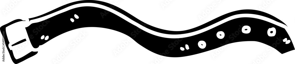 outline cartoon belt Stock Vector | Adobe Stock