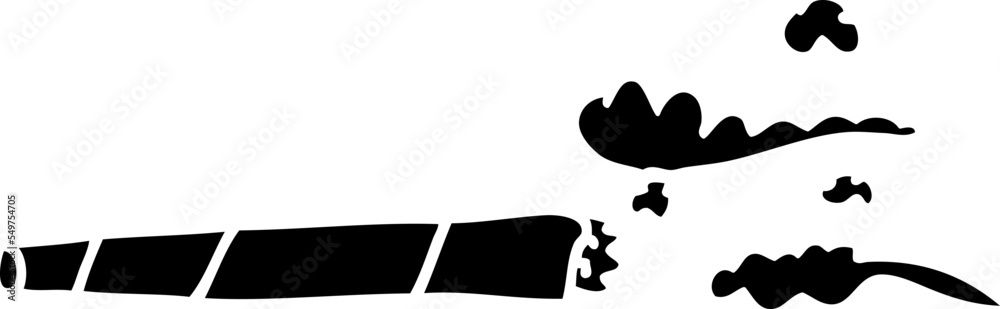 outline cartoon lit joint Stock Vector | Adobe Stock