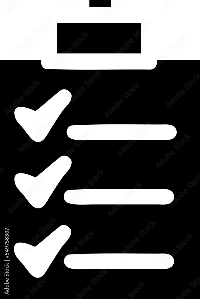 check list icon symbol Stock Vector | Adobe Stock