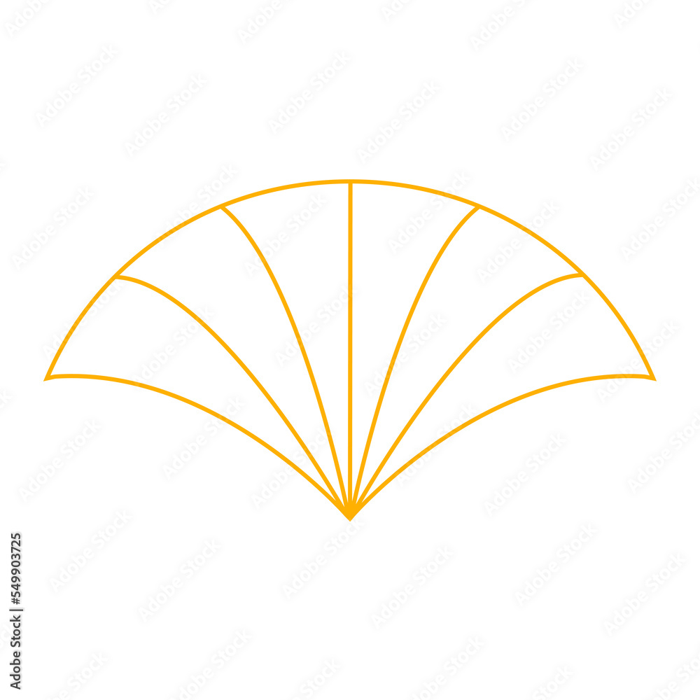Art deco outline stroke in golden color for classy and luxury style ...