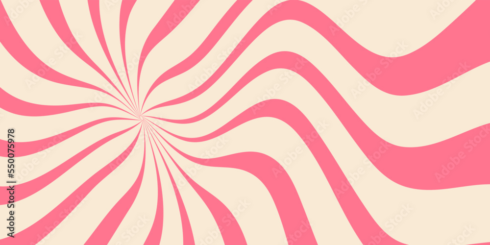 Vector set of swirling ridial backgrounds. spiral, sunburst, spinning ...