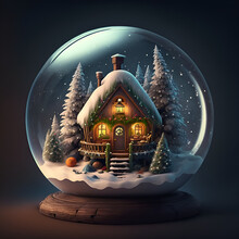 Haunted House Snow Globe Free Stock Photo - Public Domain Pictures