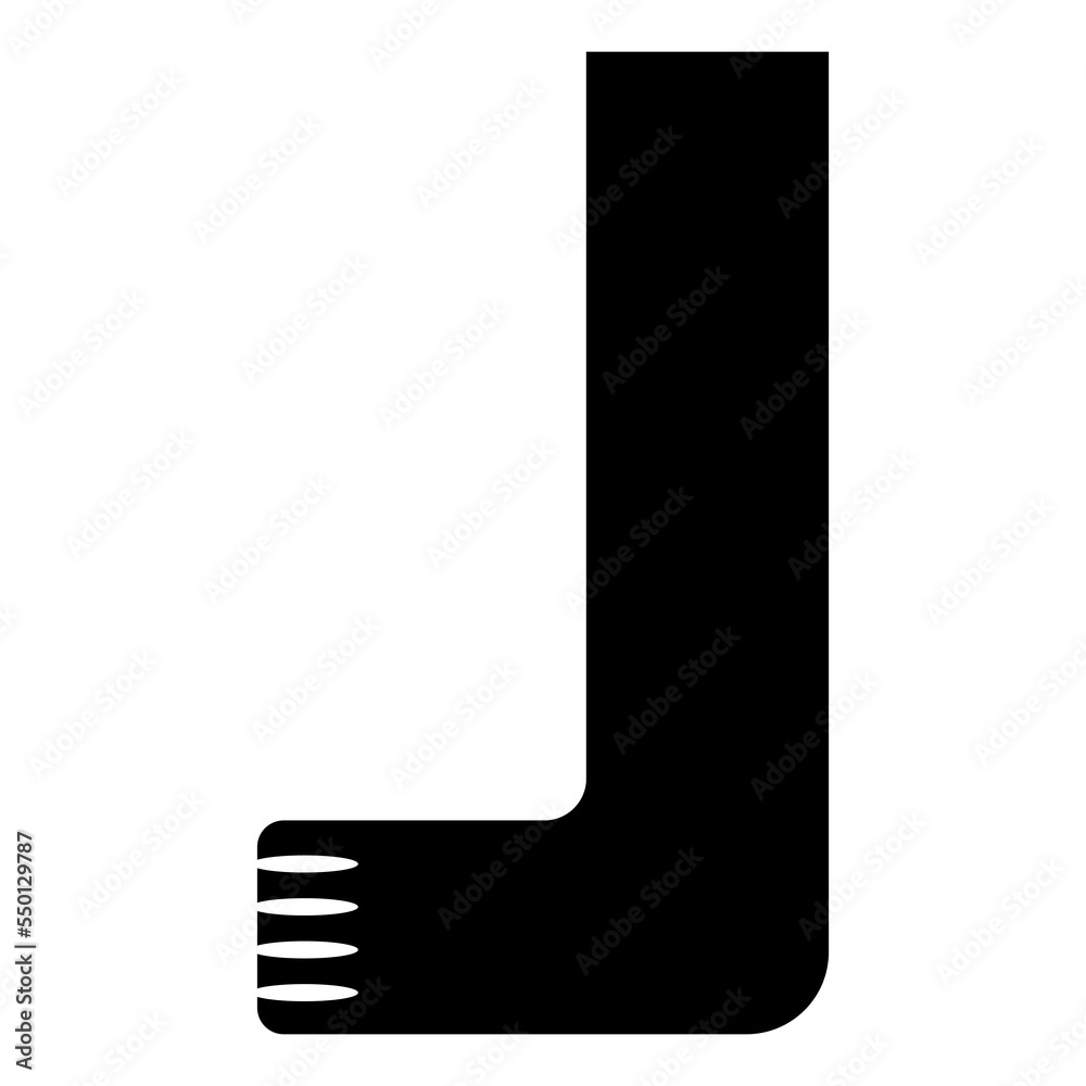 Stylized human leg with bare foot and toes. Ethnic design of Inca ...