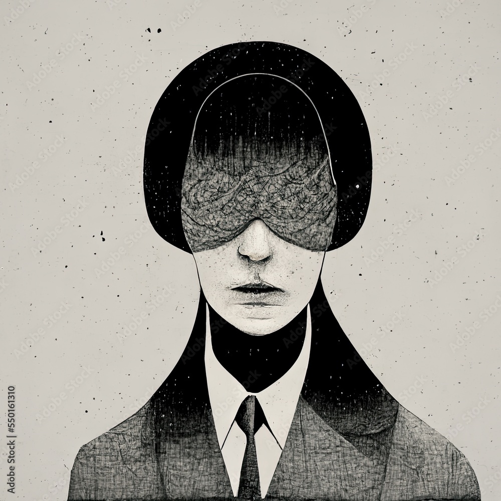 Blind person or visually impaired people, blindness, visual impairment ...