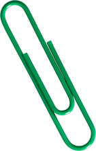 Green Paperclip Free Stock Photo - Public Domain Pictures