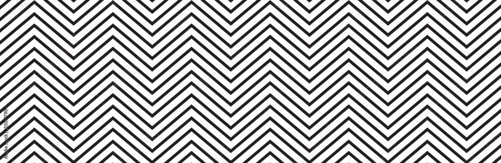 Seamless line pattern on white background. Modern chevron lines pattern ...