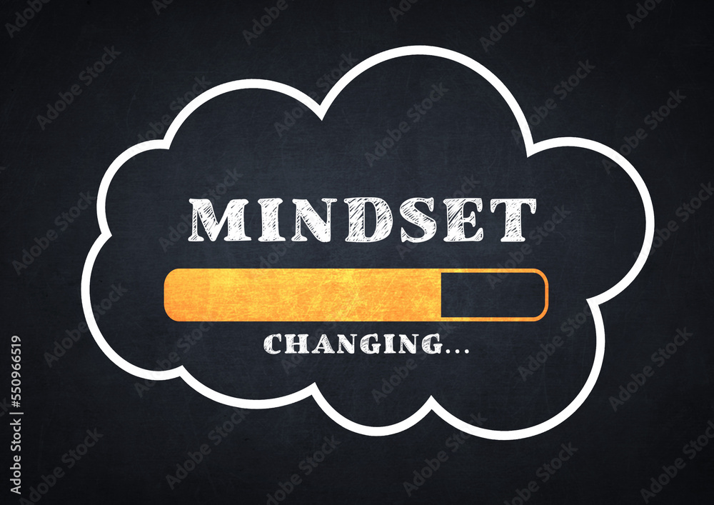 Change your mindset Stock Illustration | Adobe Stock