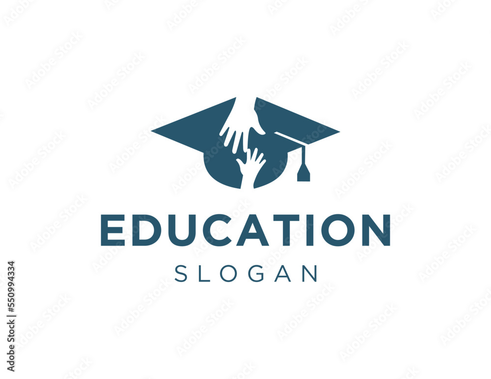 Logo about Education on a white background. created using the CorelDraw ...