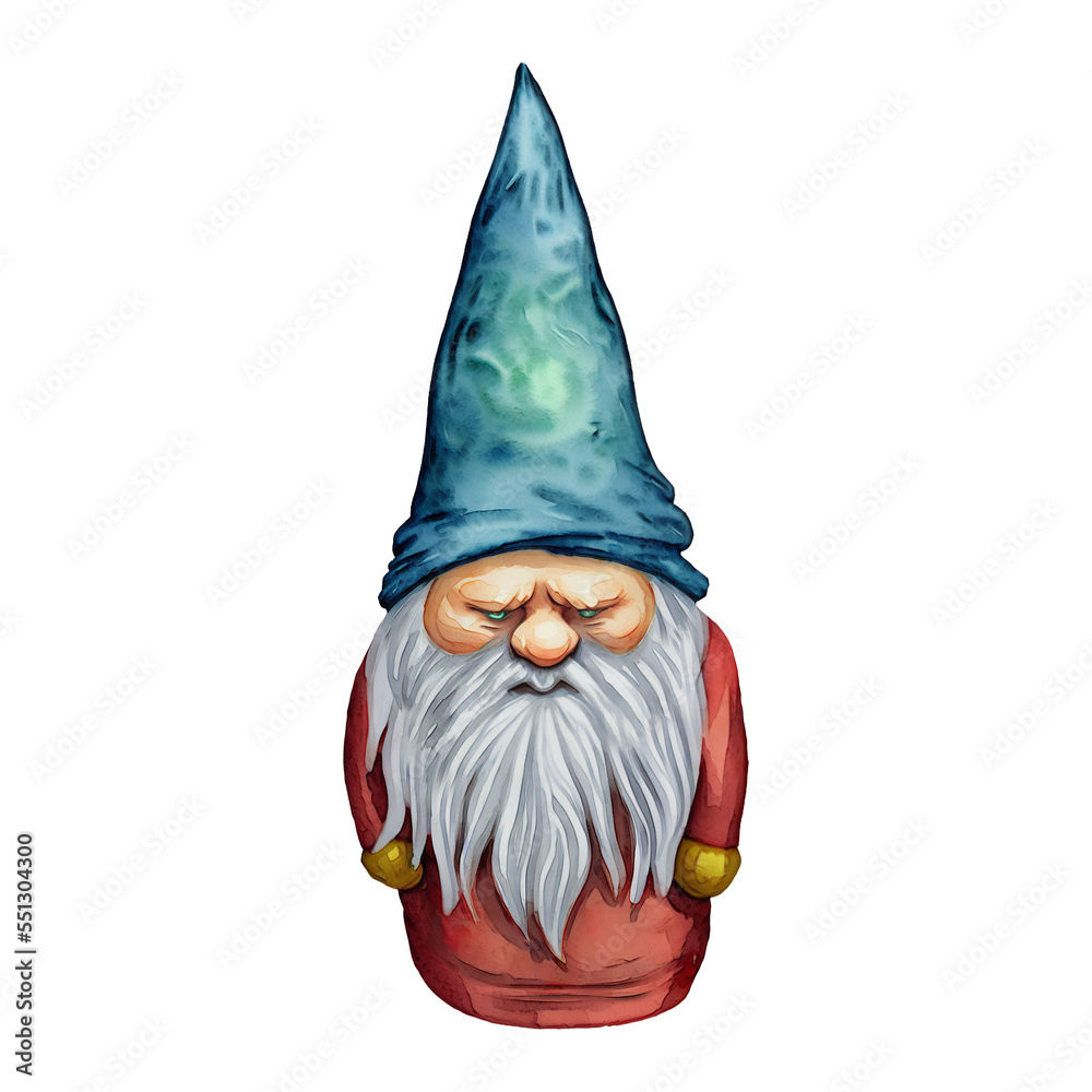 Angry Gnome/Dwarf Fantasy Creature Digital Art By Winters860 Isolated ...