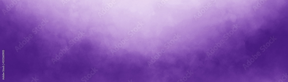 Elegant lavender purple background with white hazy top border and dark ...
