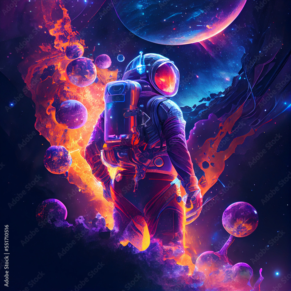 psychedelic astronaut