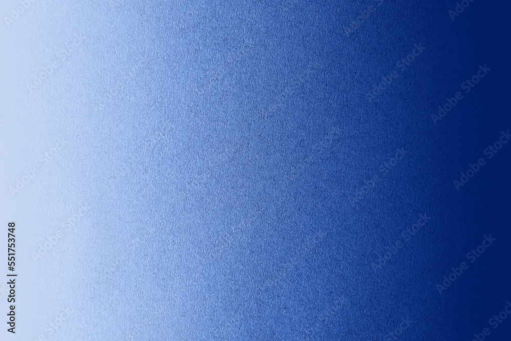Gradation dark navy blue with light shade paint on cardboard box blank ...