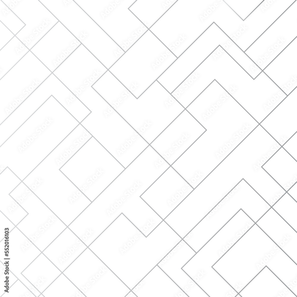 Geometric pattern lines, gradient repeating thin linear square diamond shape or rectangle. Cut ...