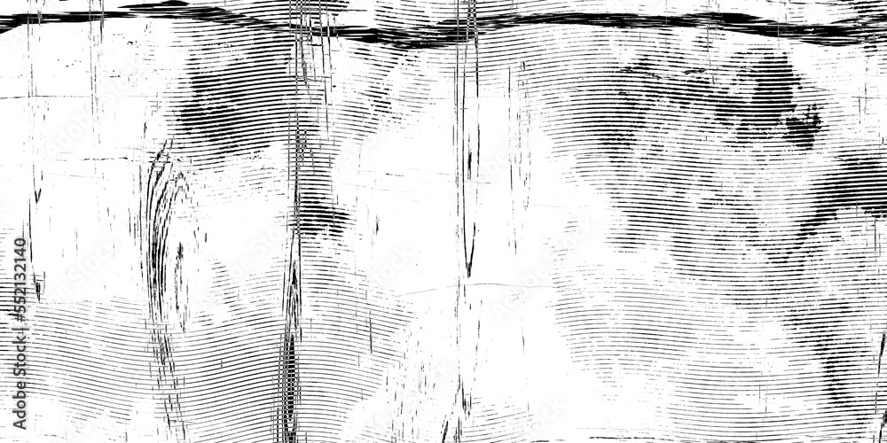 Stock-Illustration „Dusty monochrome background with horizontal error ...