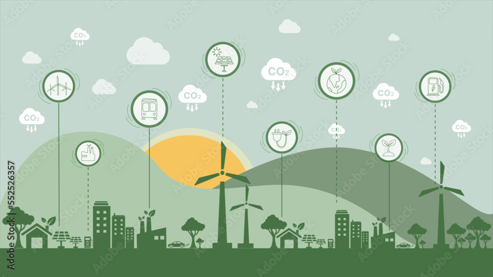 Reduce carbon dioxide emissions to limit global warming and climate ...
