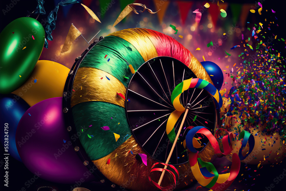 Celebration banner for Carnaval party, June celebration, Parintins ...