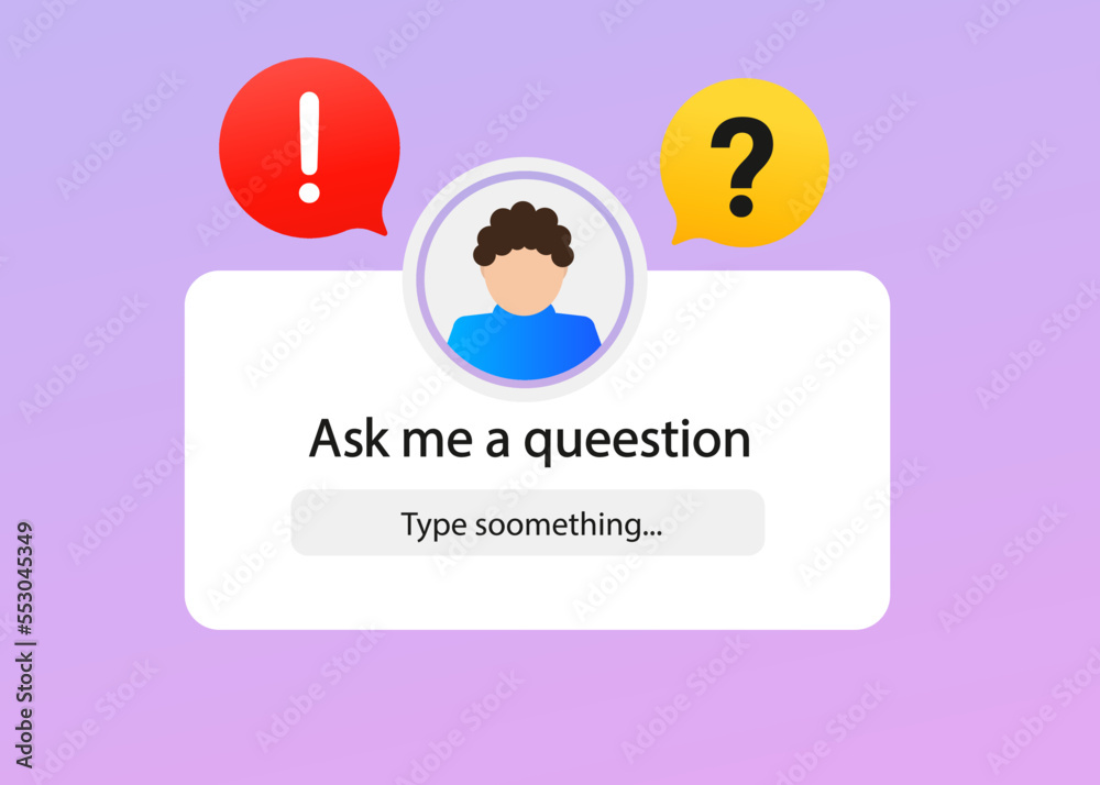 question button ui