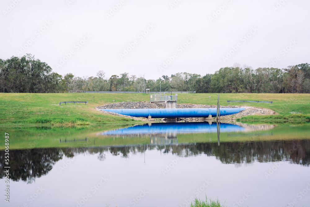 Tampa bypass canal, a 14-mile-long flood bypass operated by the ...